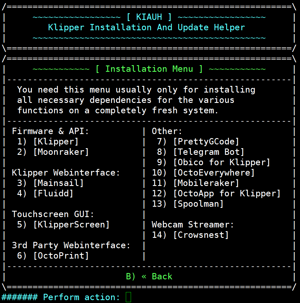 OrangePi Zero 3安装Klipper - dongxunz's blogs